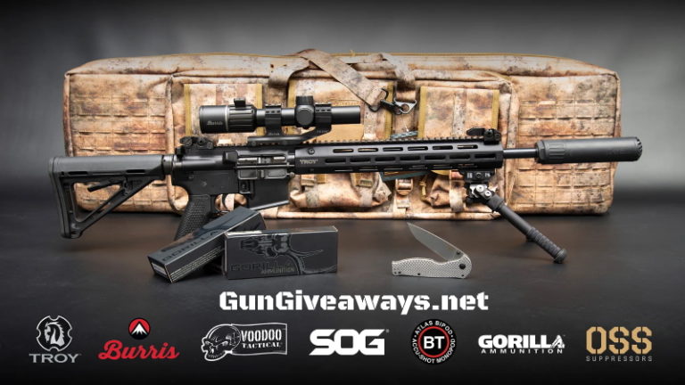 Troy AR-15 + HX-QD 556 Suppressor Package Giveaway