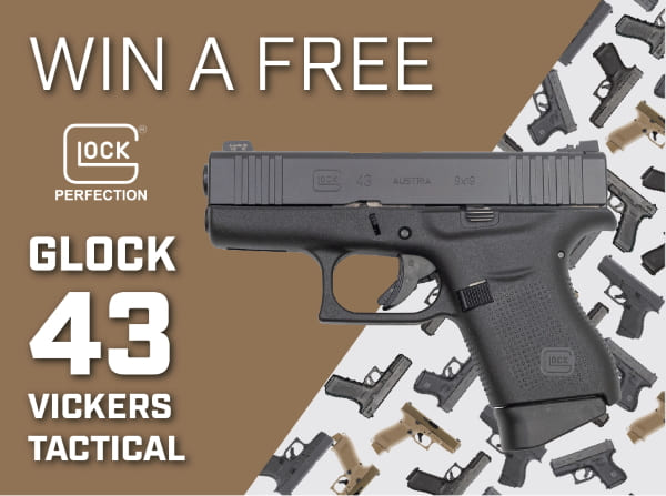 Glock 43 Vickers Tactical Giveaway