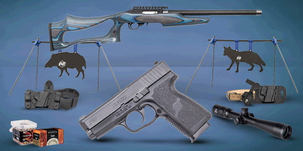 Magnum Research Switchbolt .22LR Rifle, Scope + Targets Package Giveaway