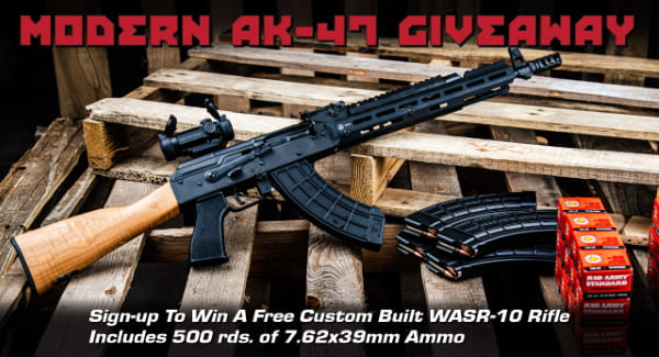 Custom WASR-10 AK-47 Rifle Giveaway