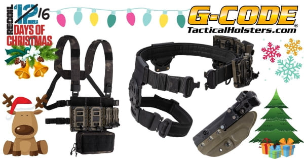 G-Code Assaulter’s Belt System, 2×2 Micro Chest System + Holster Giveaway