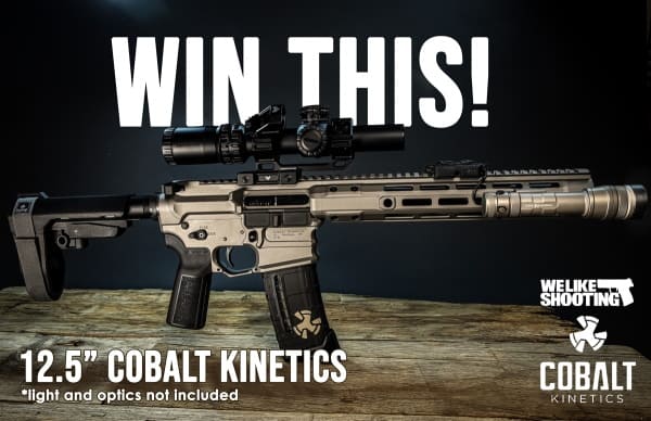 Cobalt Kinetics 12.5″ BAMF Pro AR-15 Pistol Giveaway