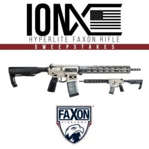 Faxon ION-X Hyperlite AR-15 Rifle, Ammo + Gear Giveaway