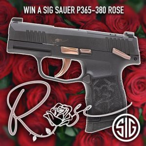 Sig Sauer P365-380 Rose Pistol Giveaway